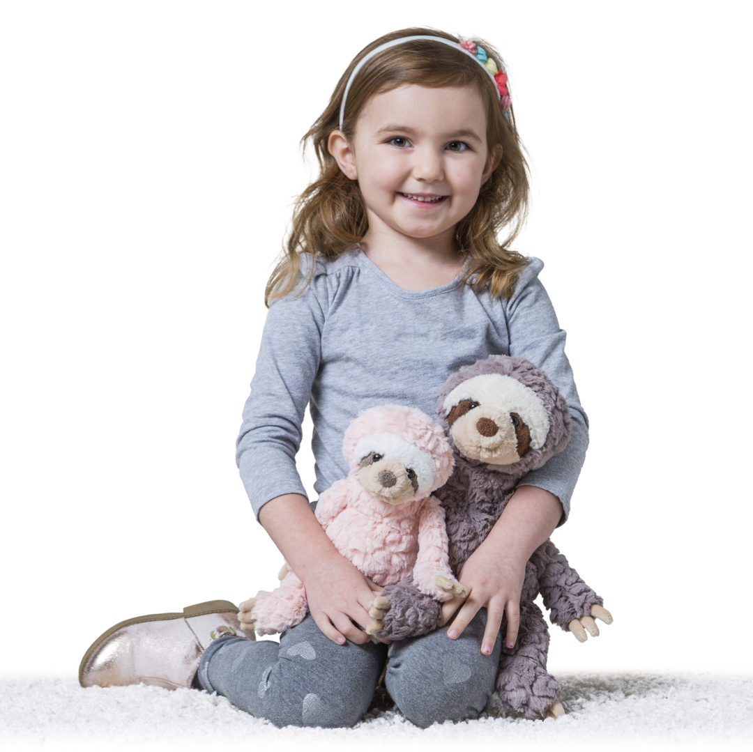 Putty Grey Sloth – 13" - Mary Meyer Stuffed Toys