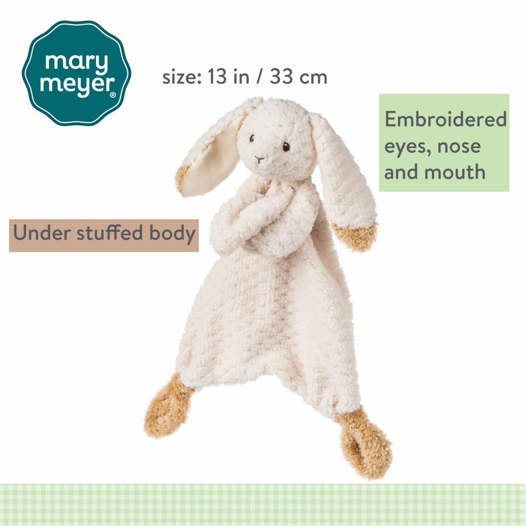 Oatmeal Bunny Lovey - Mary Meyer Stuffed Toys