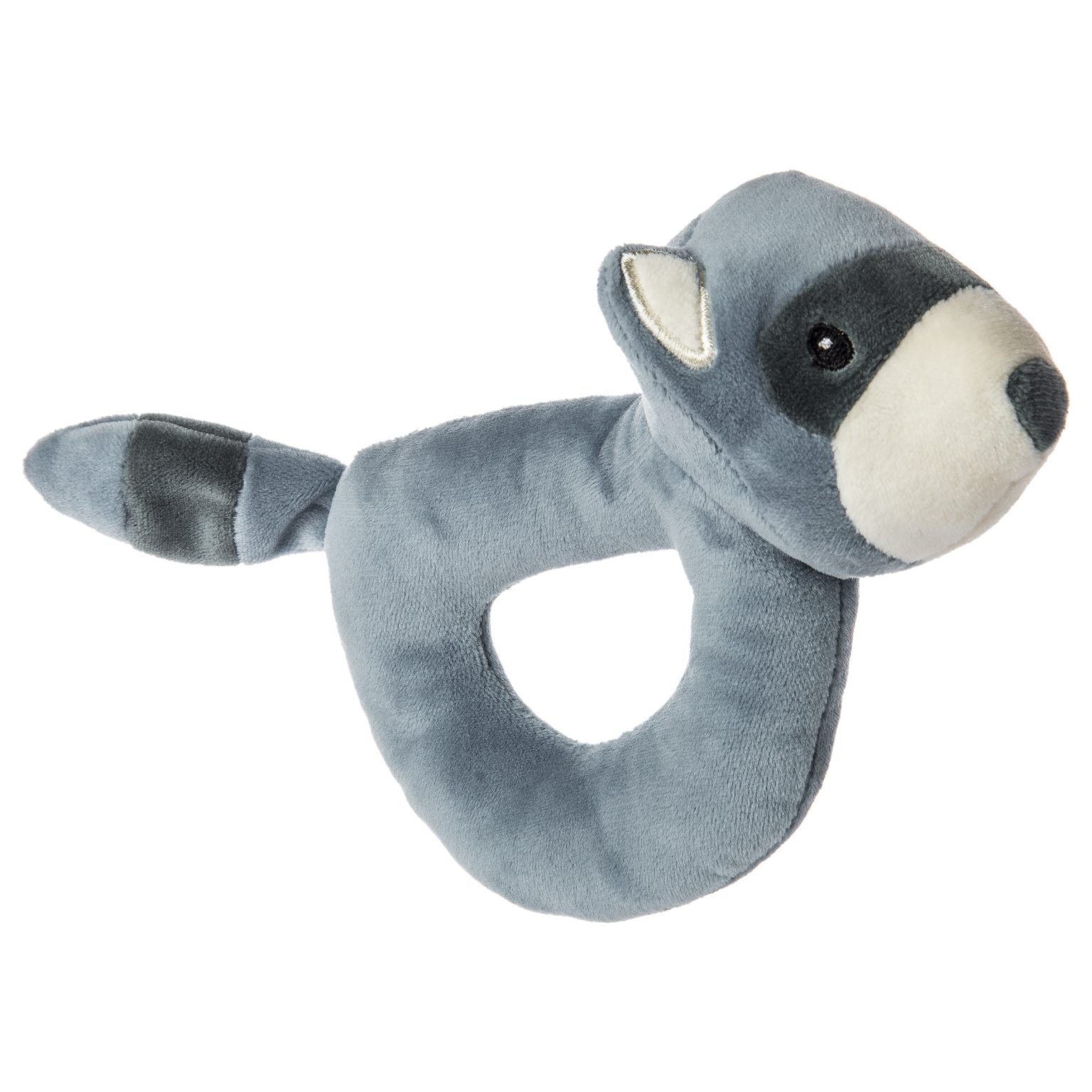 Leika Little Raccoon Teether – 9" - Mary Meyer Stuffed Toys