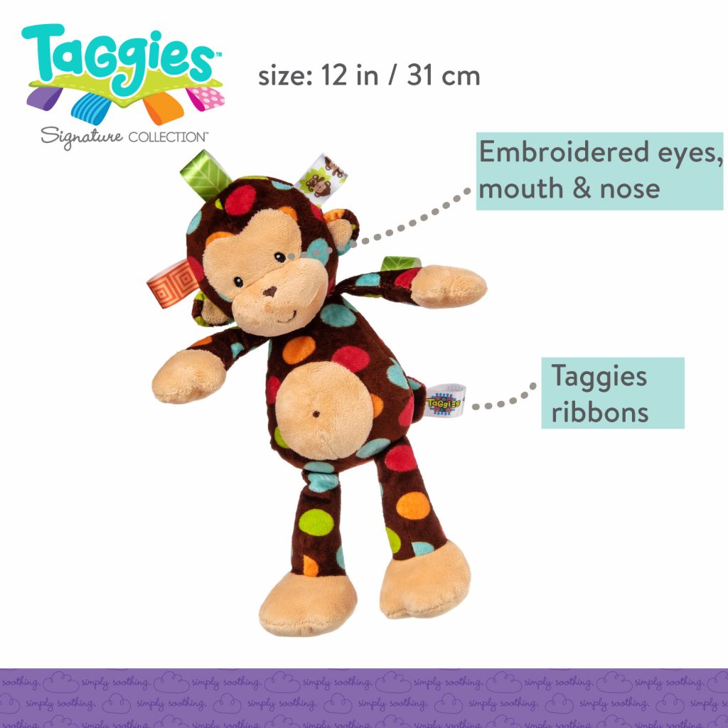 Taggies Buddy Dog Teether Rattle - 5" · Mary Meyer Stuffed Toys