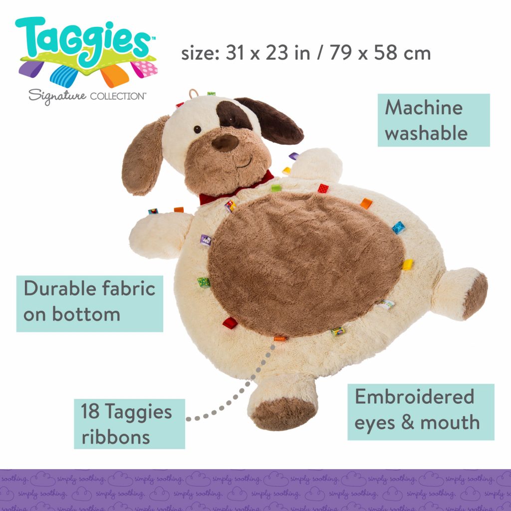 Taggies Buddy Dog Teether Rattle - 5" · Mary Meyer Stuffed Toys