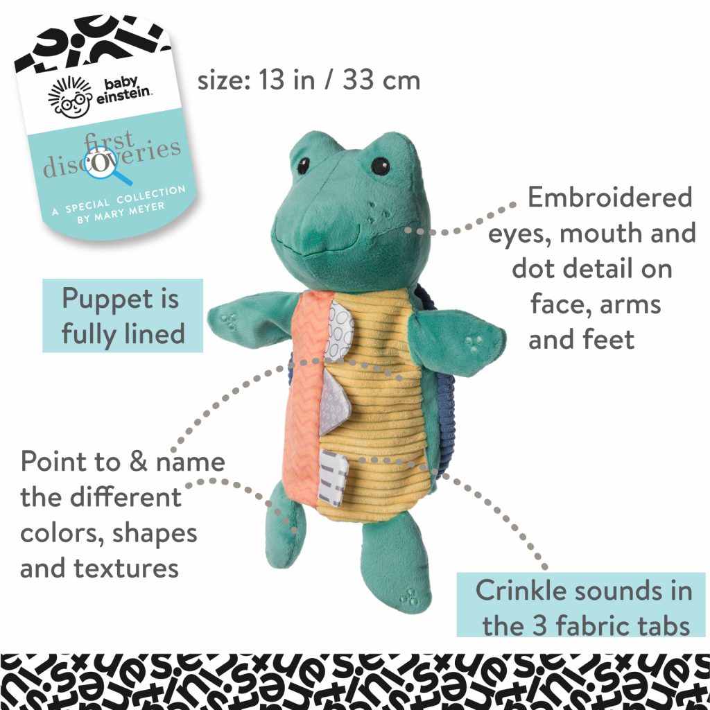 Baby Einstein Neptune Puppet Pal – 6" - Mary Meyer Stuffed Toys