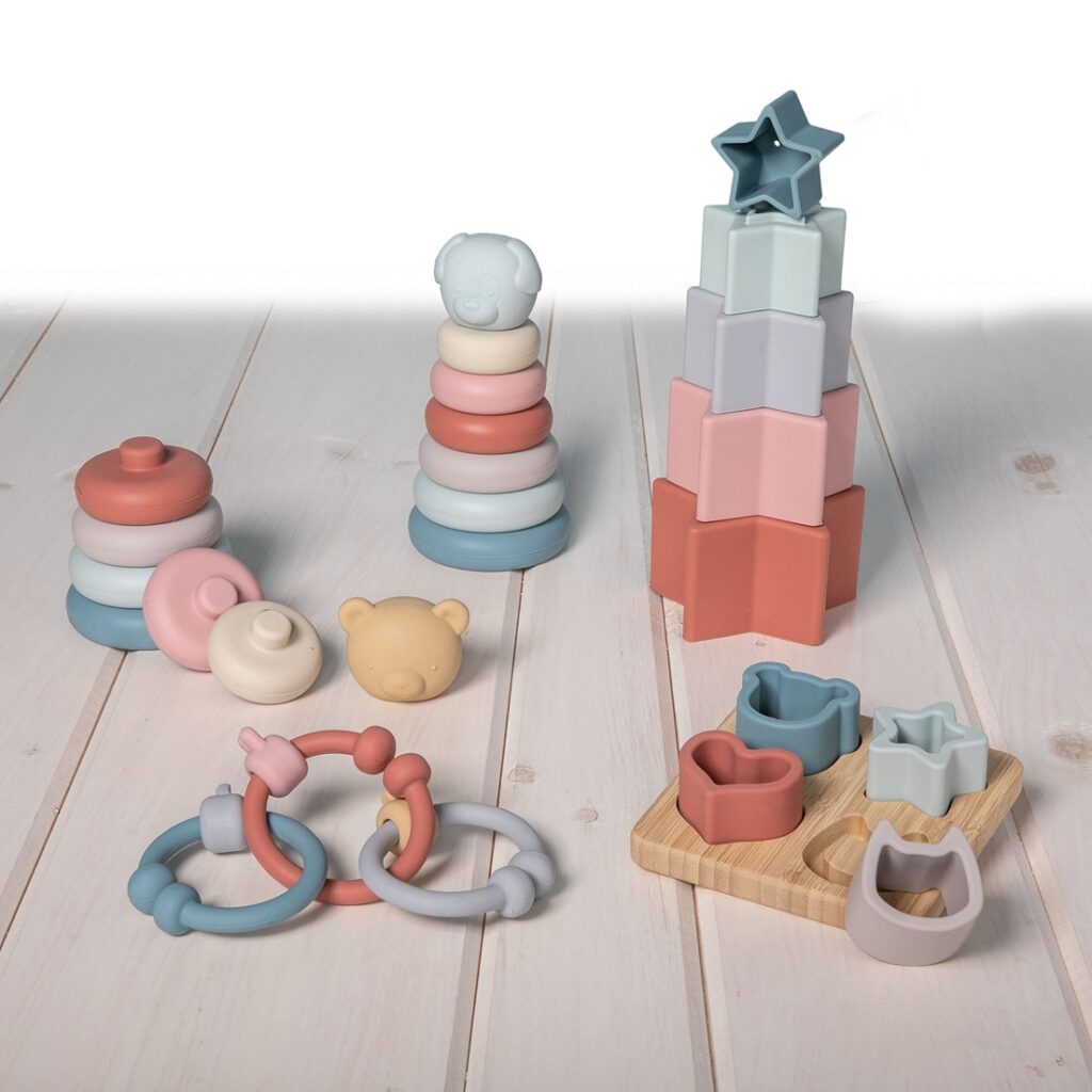 Simply Silicone Stacking Stars - Mary Meyer Stuffed Toys