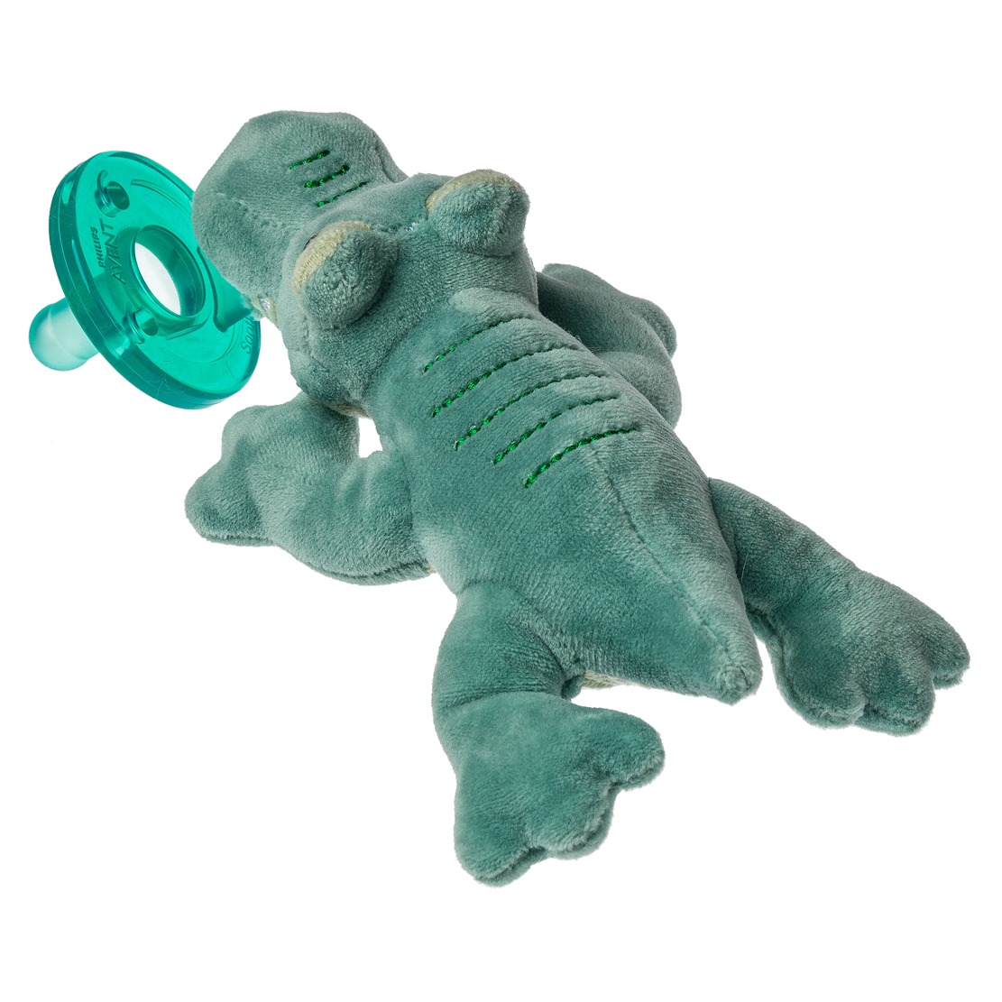 Afrique Alligator WubbaNub Pacifier - 6" - Mary Meyer Stuffed Toys