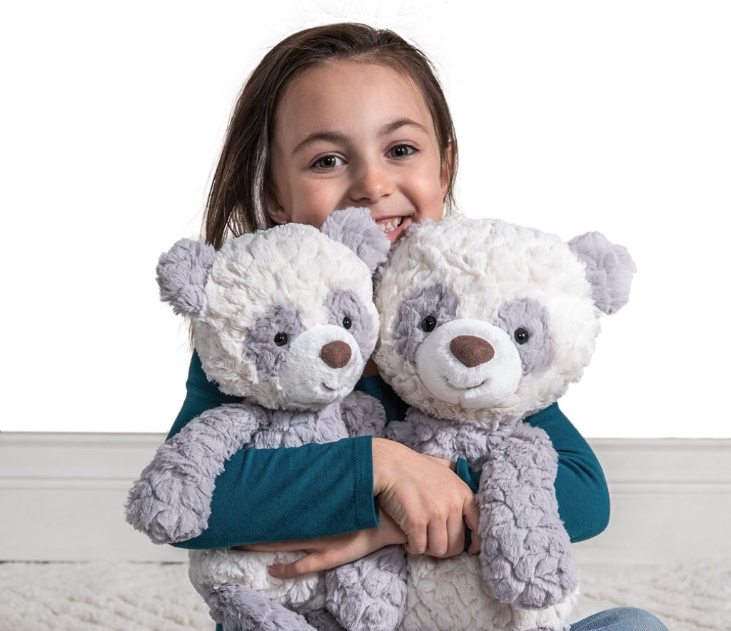 Putty Shadow Panda Bear - 17" - Mary Meyer Stuffed Toys