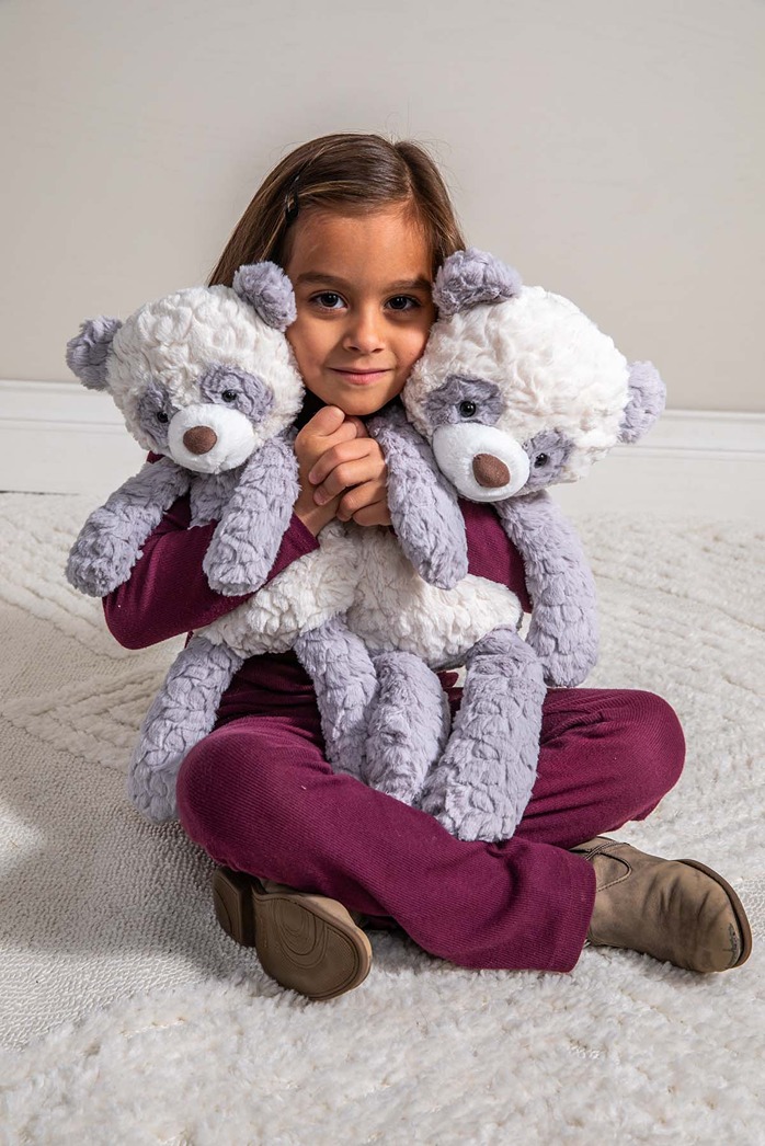 Putty Shadow Panda Bear – 17″ – Mary Meyer Stuffed Toys