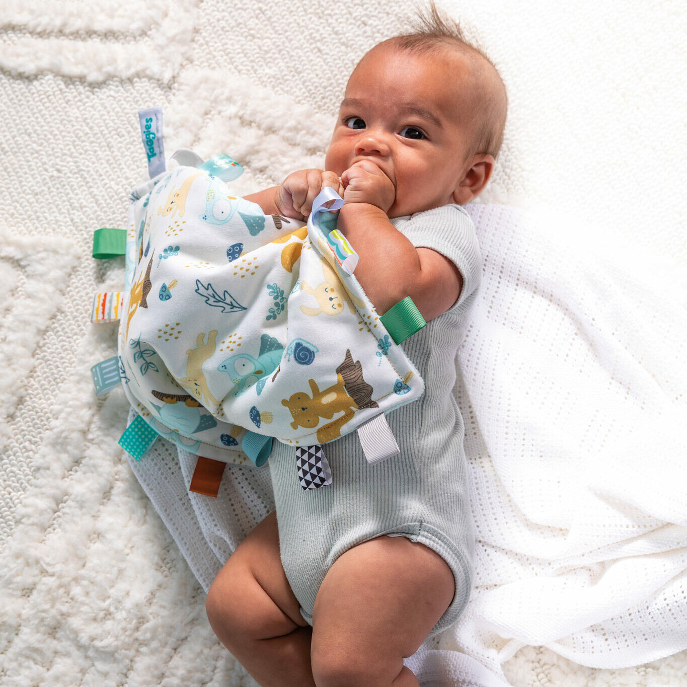 Taggies Original – Forest Fun – 12×12″ – Mary Meyer Stuffed Toys