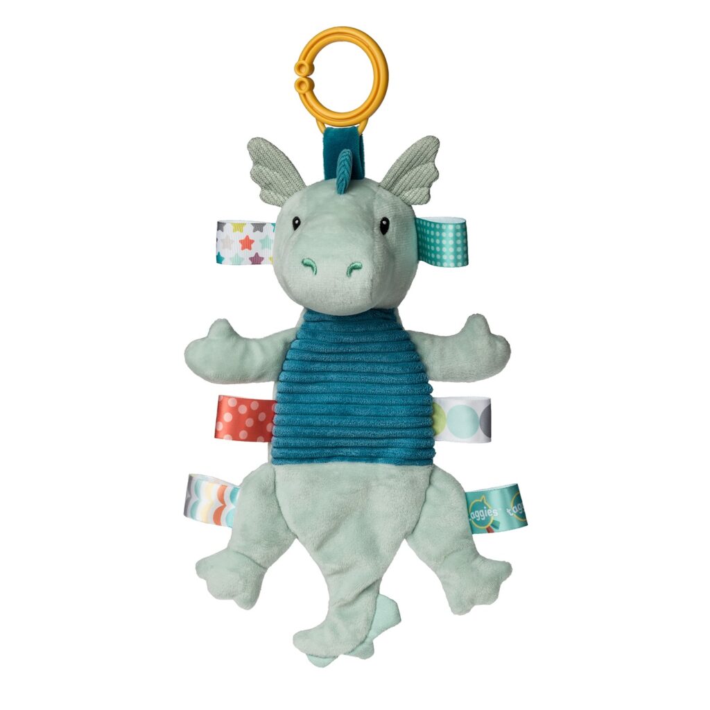 Taggies Drax Dragon Crinkie - 10" - Mary Meyer Stuffed Toys
