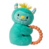 Mookie Monster Teether Rattle - Mary Meyer Stuffed Toys