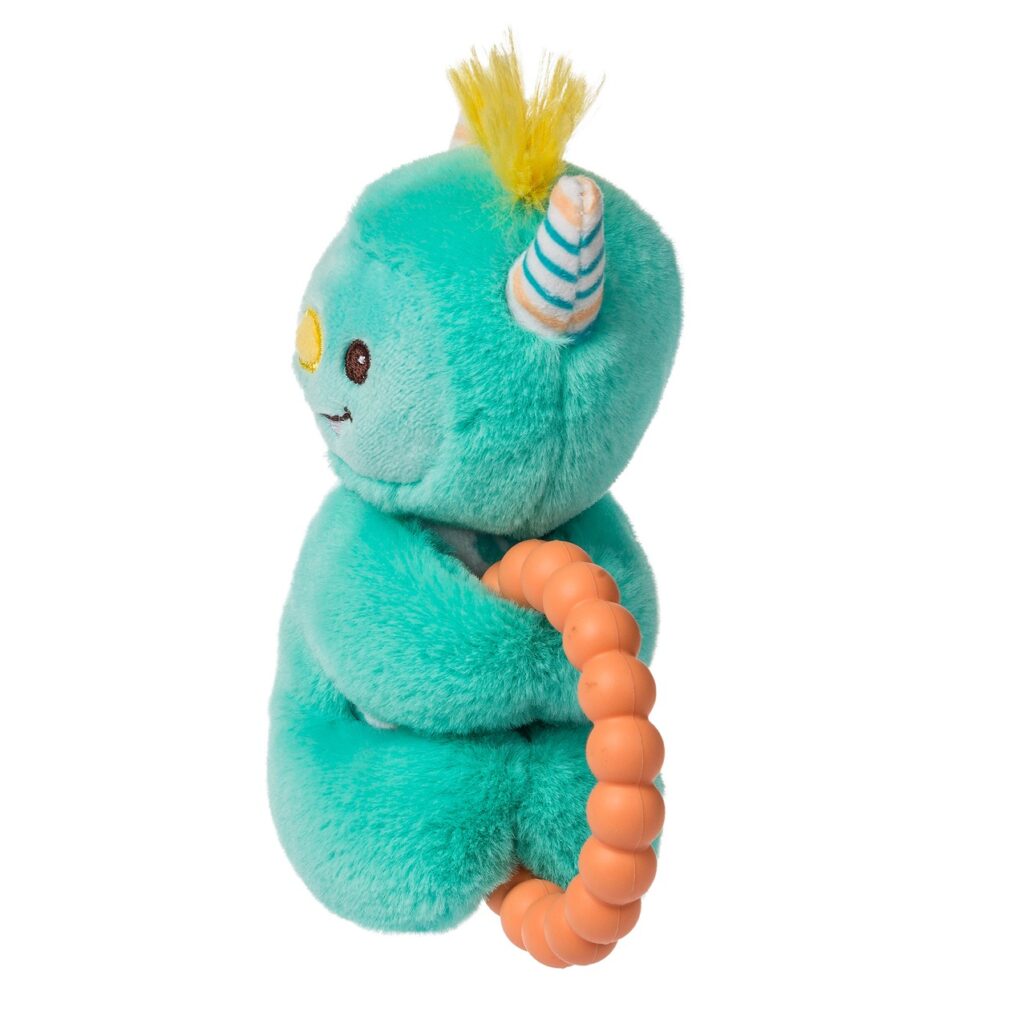 Mookie Monster Teether Rattle - Mary Meyer Stuffed Toys