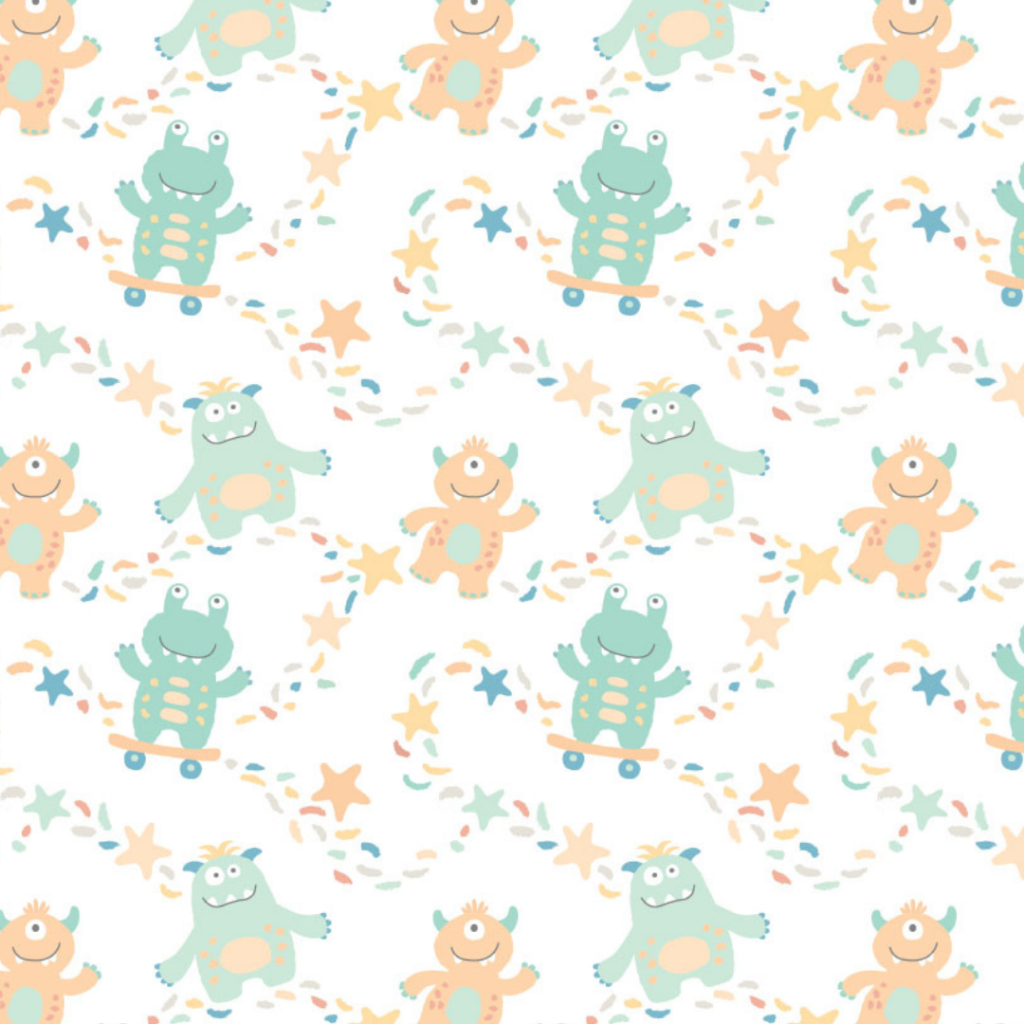 Mookie Monster Teether Rattle - Mary Meyer Stuffed Toys