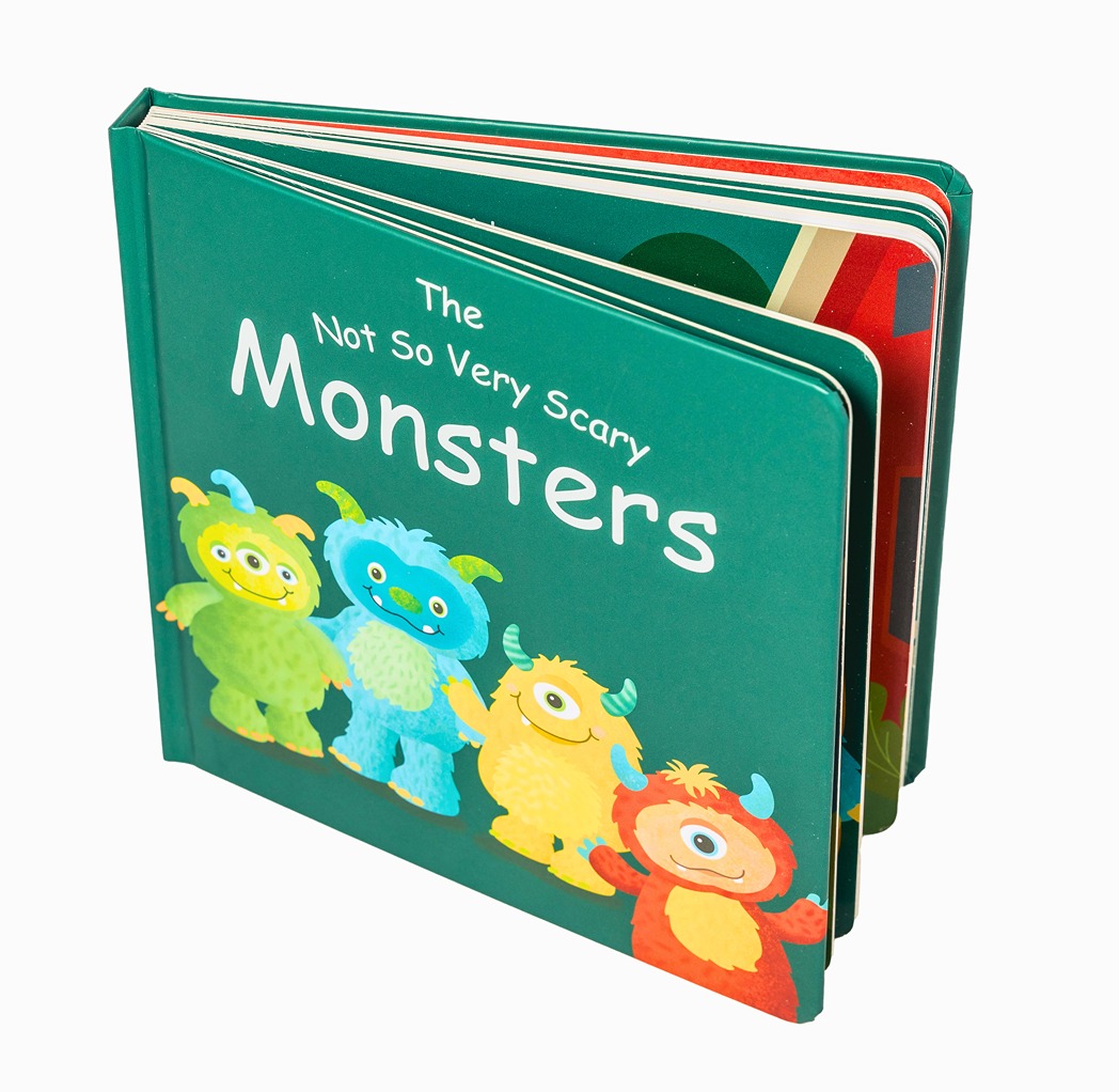 "Not So Very Scary Monsters" Board Book - 8" - Mary Meyer Stuffed Toys