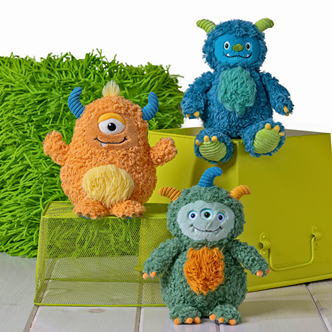 Fabfuzz Blink Monster - 12" - Mary Meyer Stuffed Toys